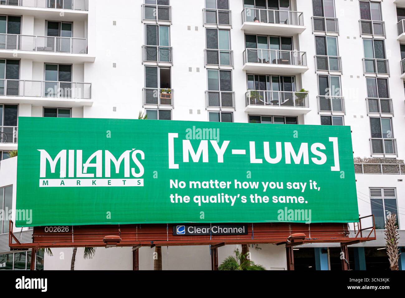 Miami Florida,Milams Markets grocery store billboard,Milams supermarket ...