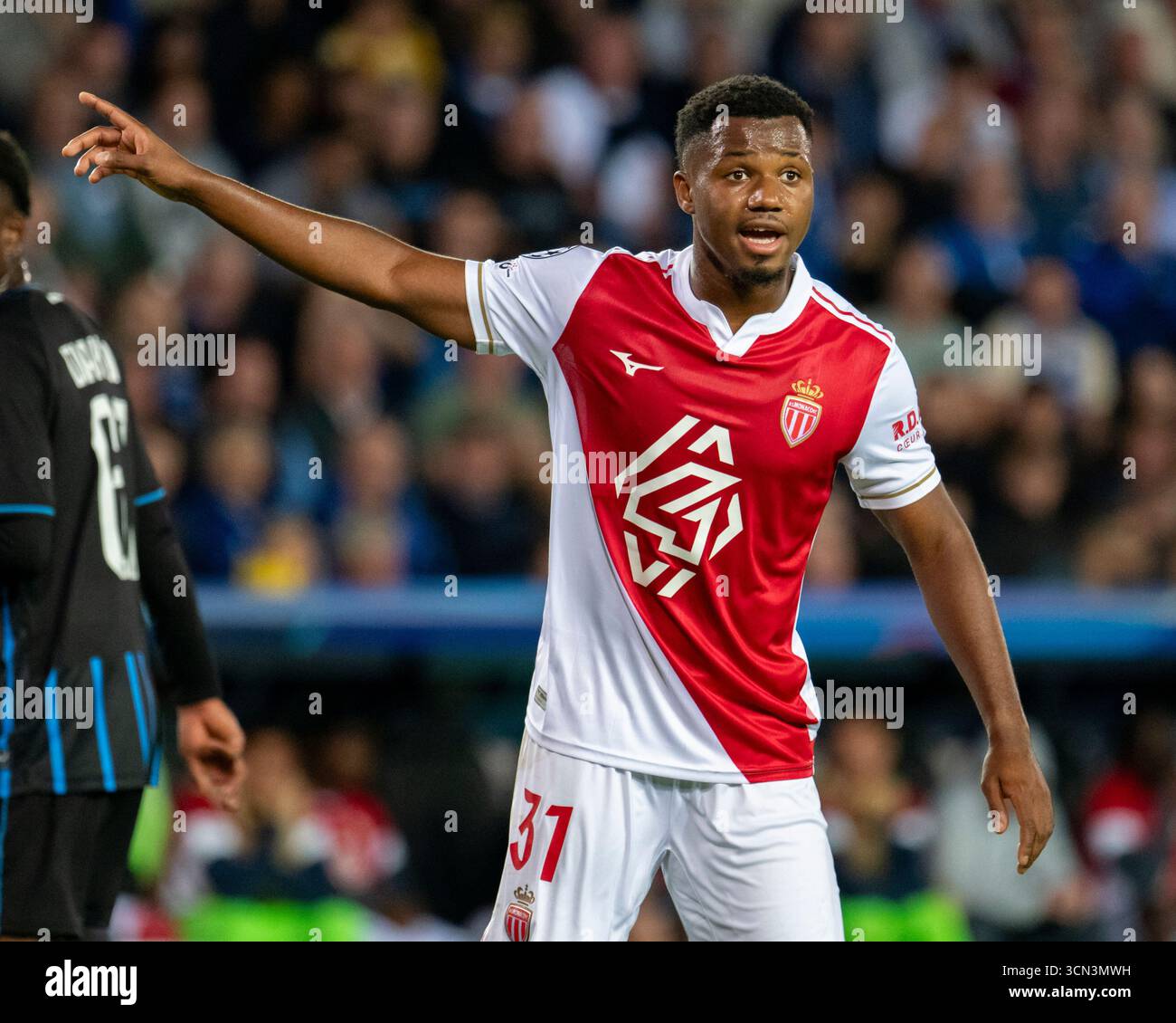 Ansu Fati of Monaco during the UEFA Champions League 2025/26 League ...