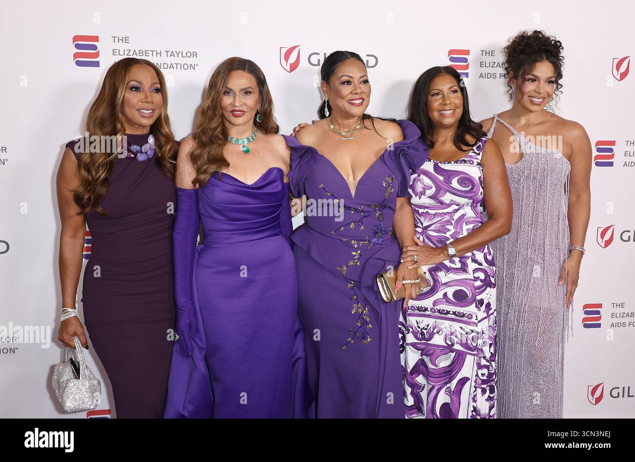 Holly Robinson Peete, Tina Knowles, Lela Rochon, Cookie Johnson, Jordin ...