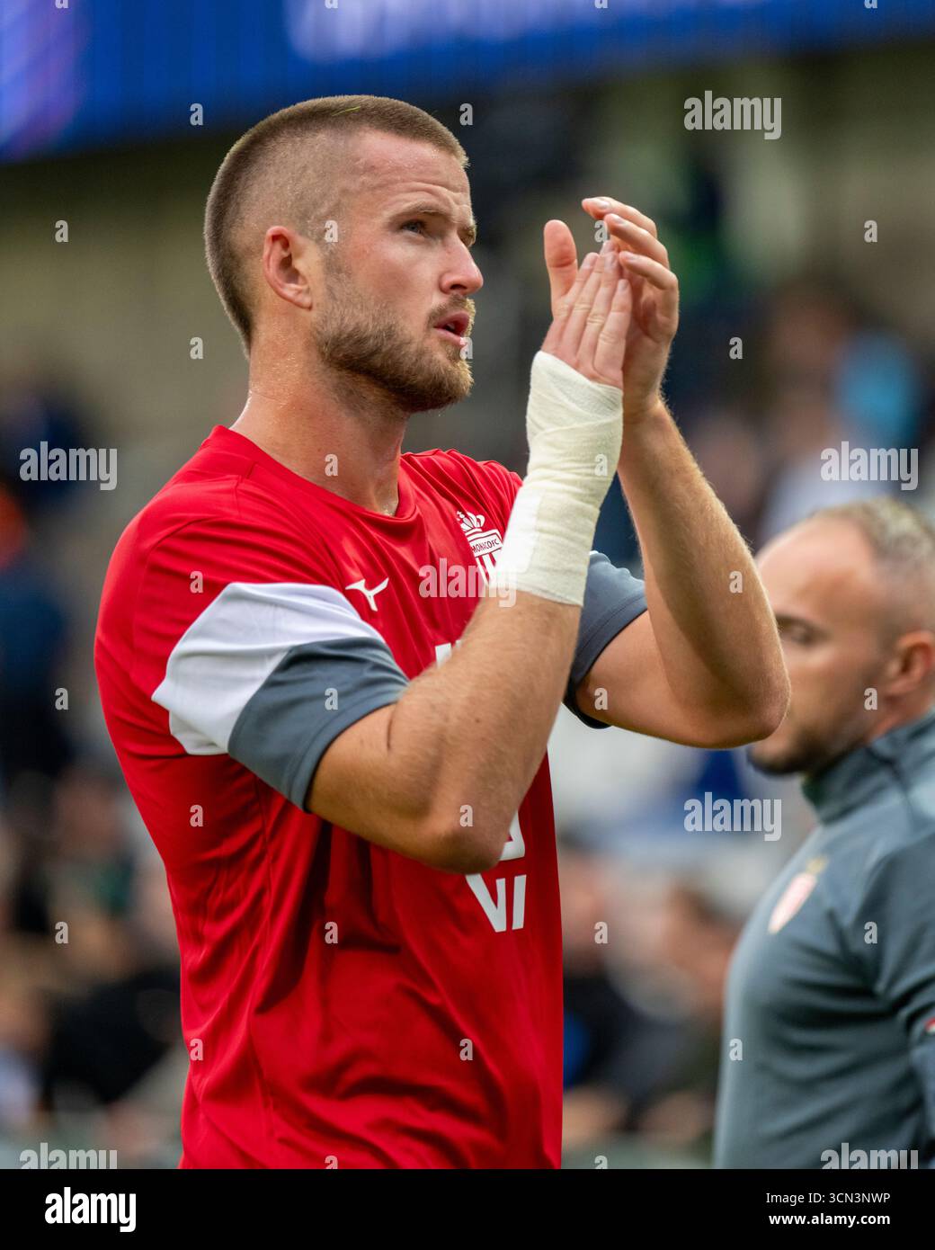 Bruges, Belgium. 19th Sep, 2025. Eric Dier of Monaco during the UEFA ...