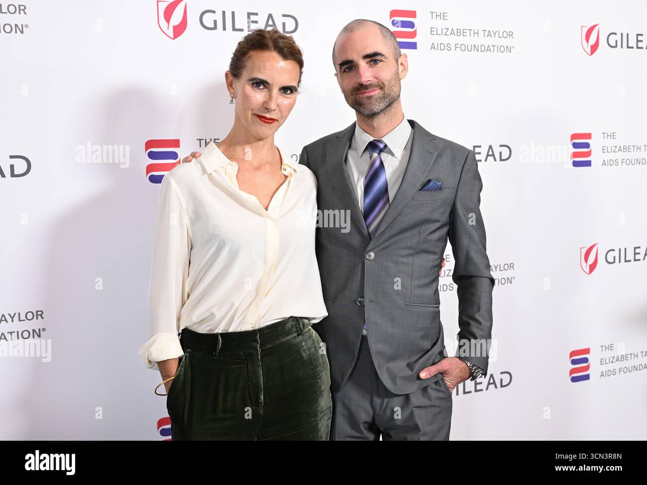Beverly Hills, USA. 18th Sep, 2025. Naomi Wilding and Quinn Tivey ...