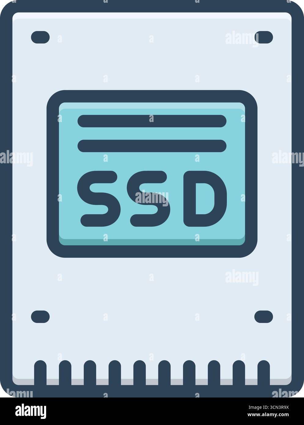 Ssd disk drive hardware Stock Vector Images - Alamy