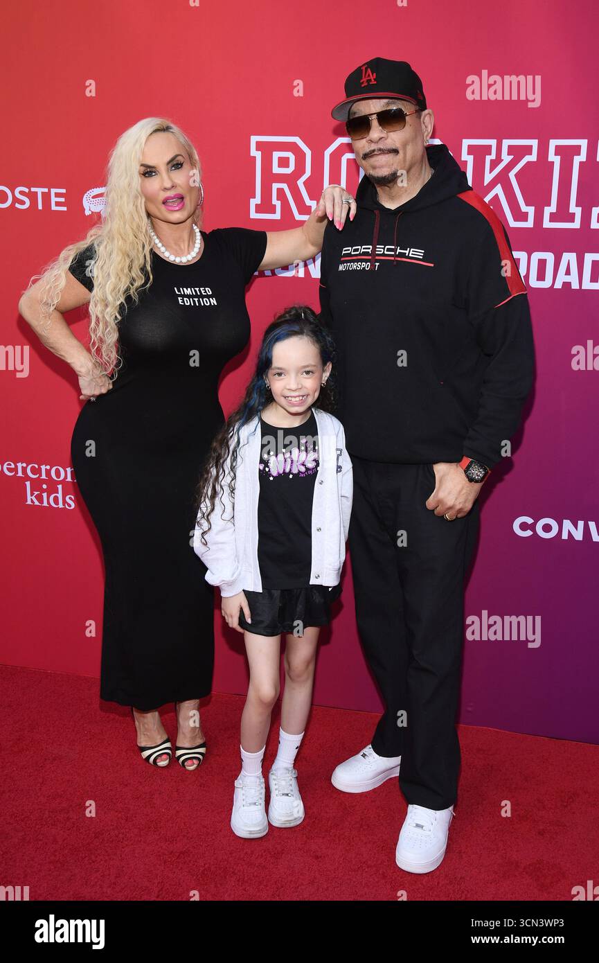 (L-R) Coco Austin, Chanel Nicole Marrow and Ice-T attend 'Macy's and ...