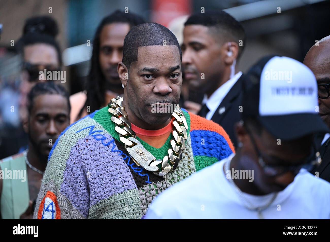 Busta Rhymes attends 'Macy's and Rookie In The City' fashion show at ...