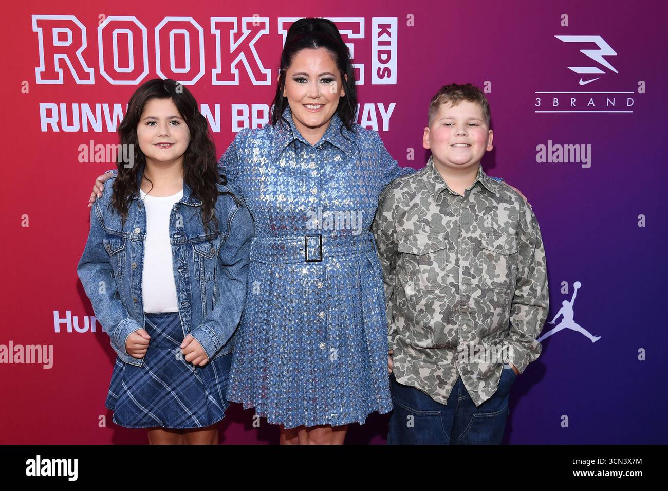 (L-R) Ensley Jolie Eason, Jenelle Evans and Kaiser Orion Griffith ...