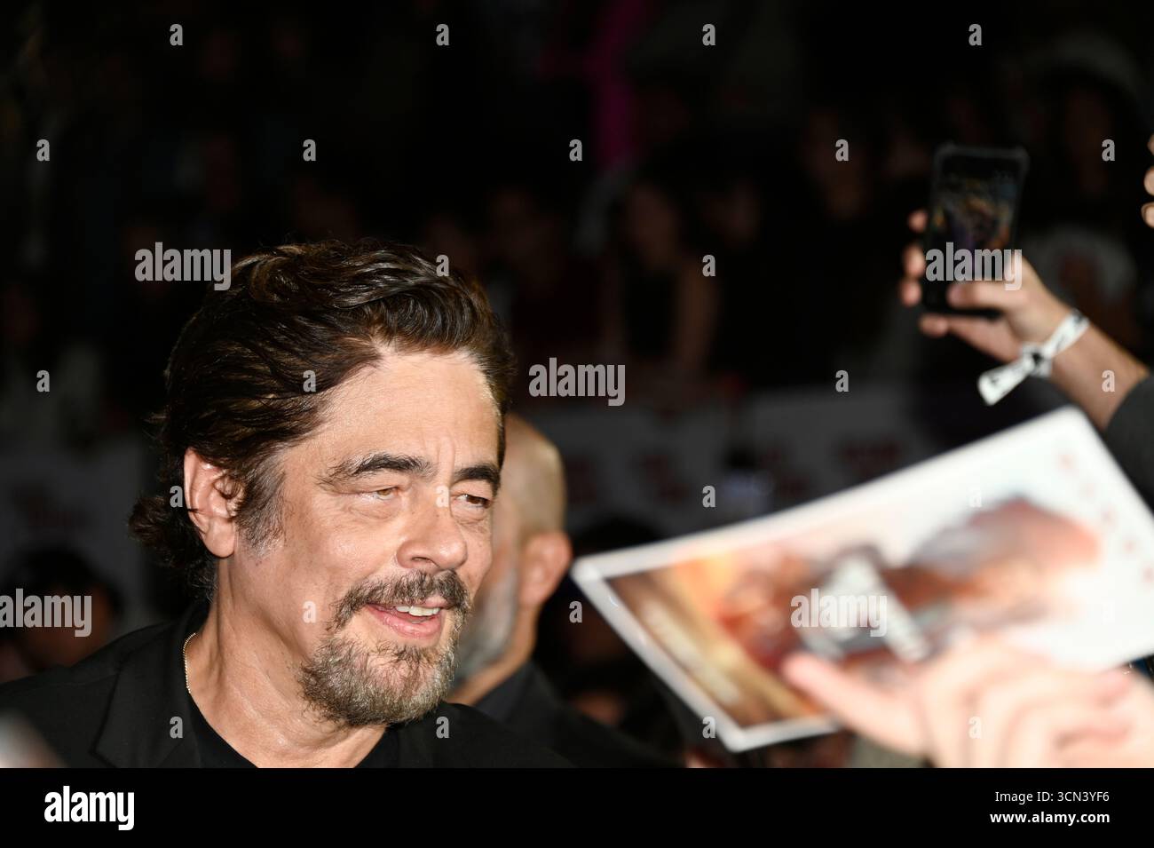 Actor Benicio del Toro attends the red carpet for ‘One Battle After ...