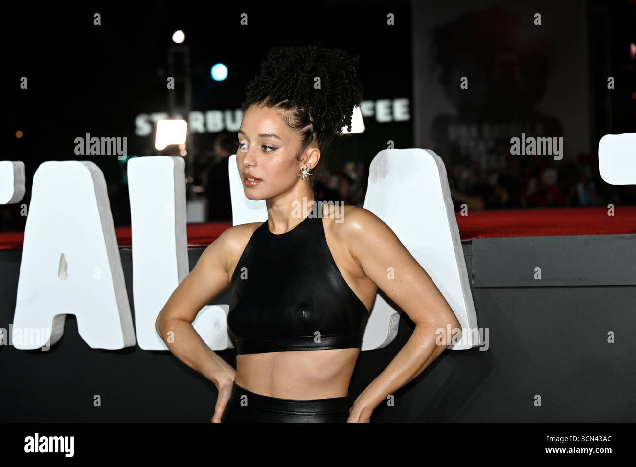 Actress Chase Infiniti attends the red carpet for the 'One Battle After ...