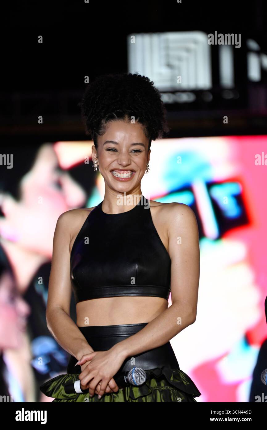 Actress Chase Infiniti attends the red carpet for the 'One Battle After ...