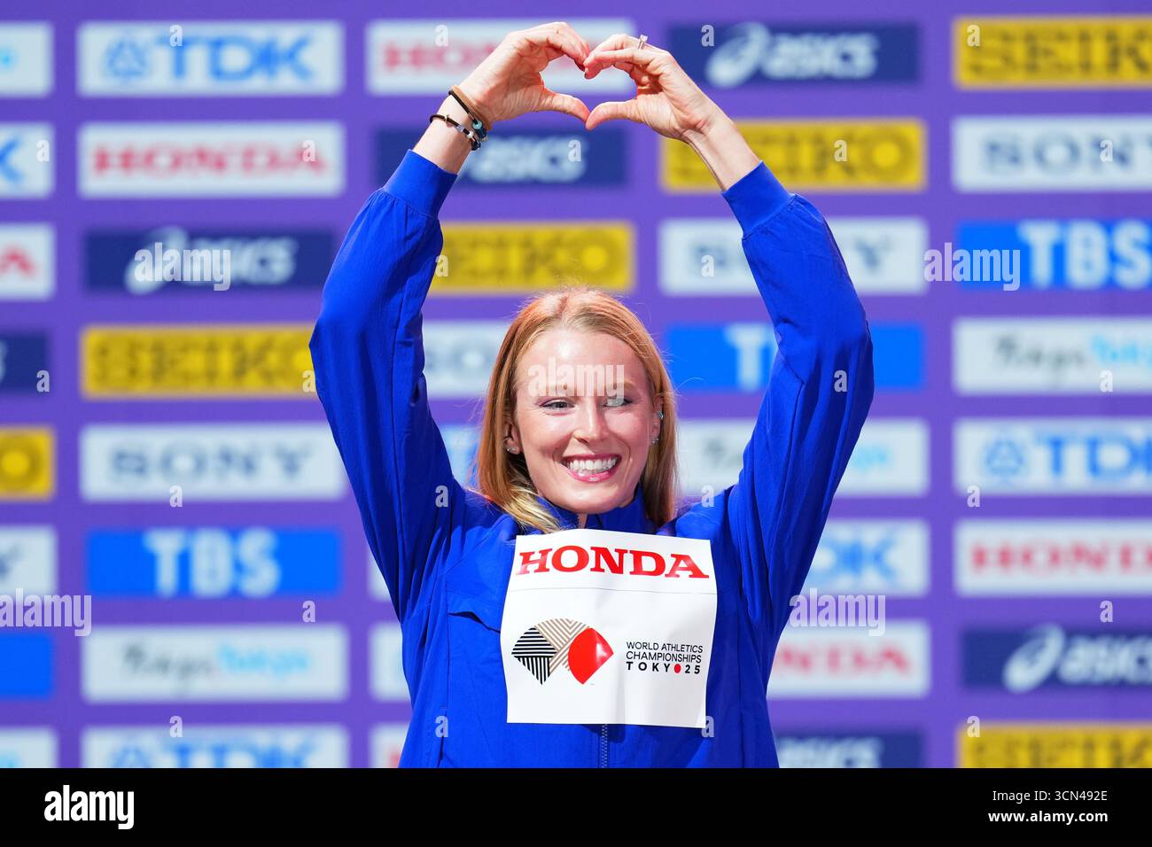 Tokyo, Japan. 18th Sep, 2025. Sandi Morris (USA) Athletics : World ...