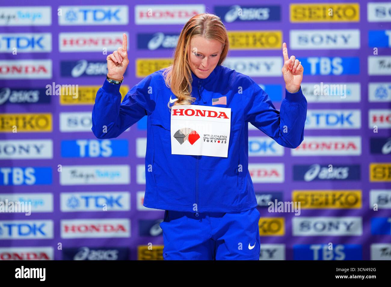 Tokyo, Japan. 18th Sep, 2025. Sandi Morris (USA) Athletics : World ...