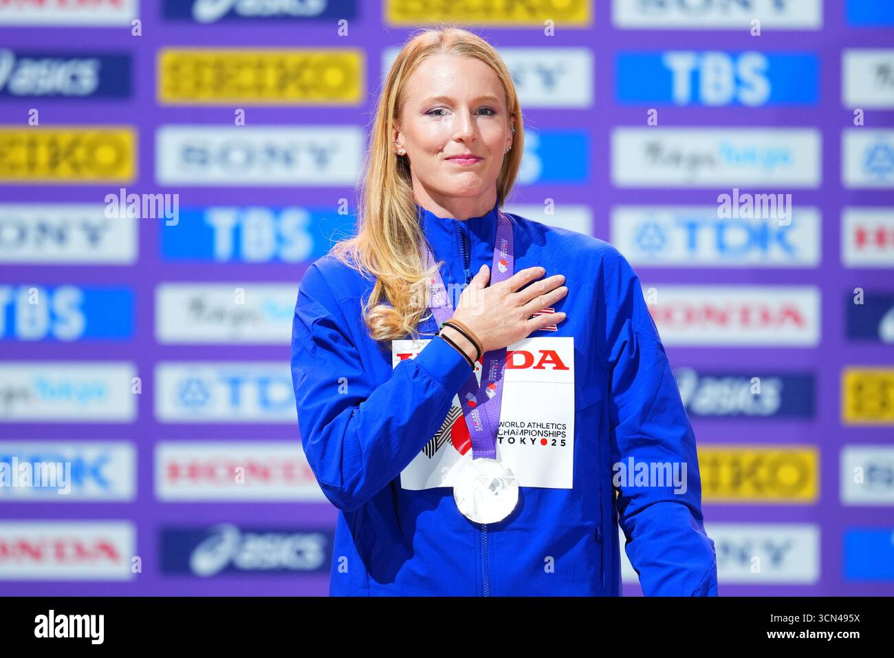 Tokyo, Japan. 18th Sep, 2025. Sandi Morris (USA) Athletics : World ...