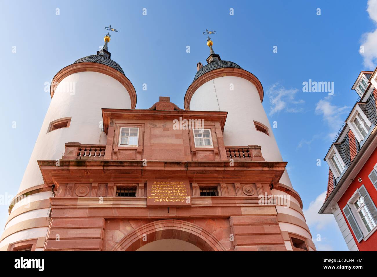 Heidelberg, Germany - June 8, 2025: Close-up view of the historic ...