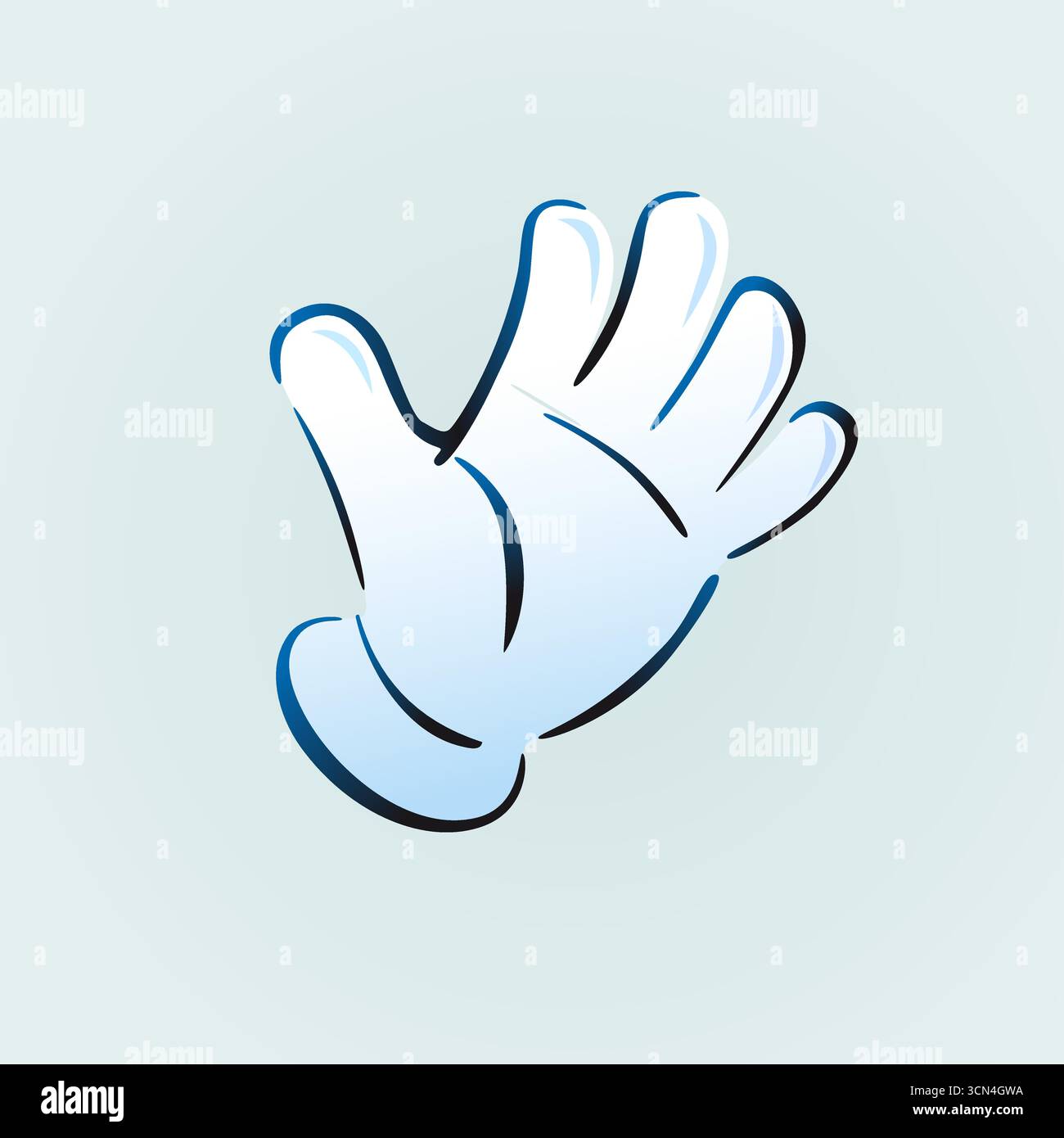 Hello gesture in sign Stock Vector Images - Alamy