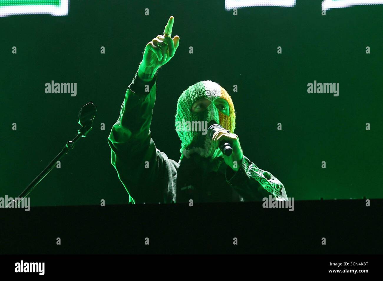 LONDON, ENGLAND - SEPTEMBER 18: DJ Próvaí (J. J. Ó Dochartaigh) of ...