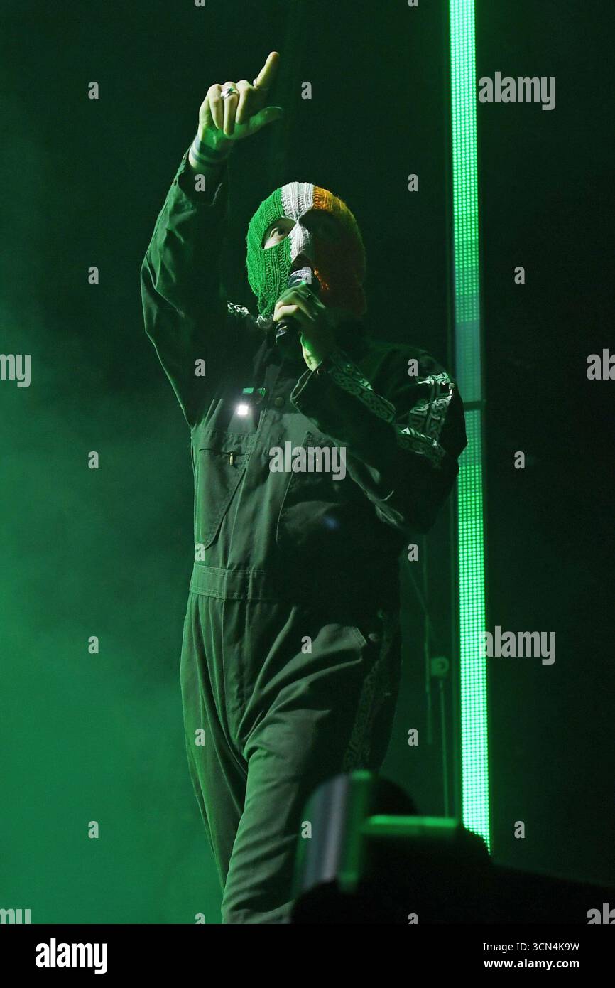 LONDON, ENGLAND - SEPTEMBER 18: DJ Próvaí (J. J. Ó Dochartaigh) of ...