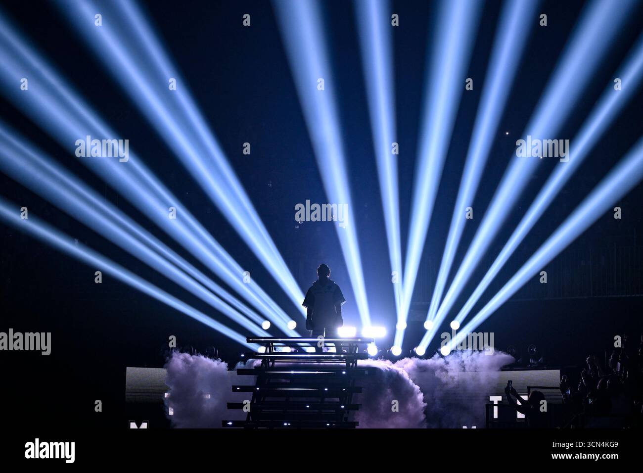 Champion Japan's Naoya Inoue enters the ring before his undisputed ...