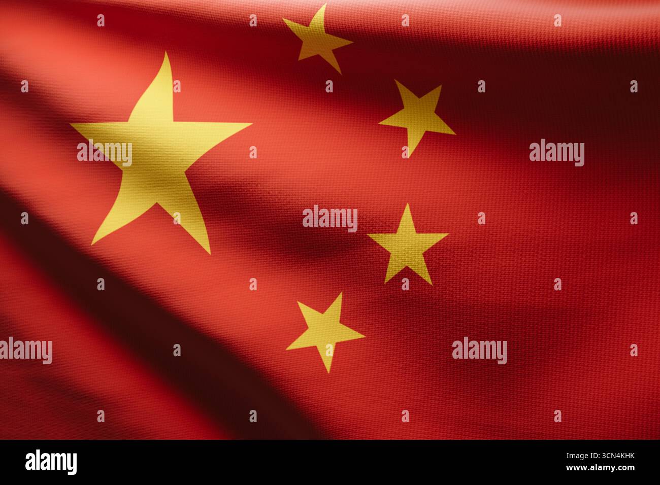 China fabric flag hi-res stock photography and images - Alamy