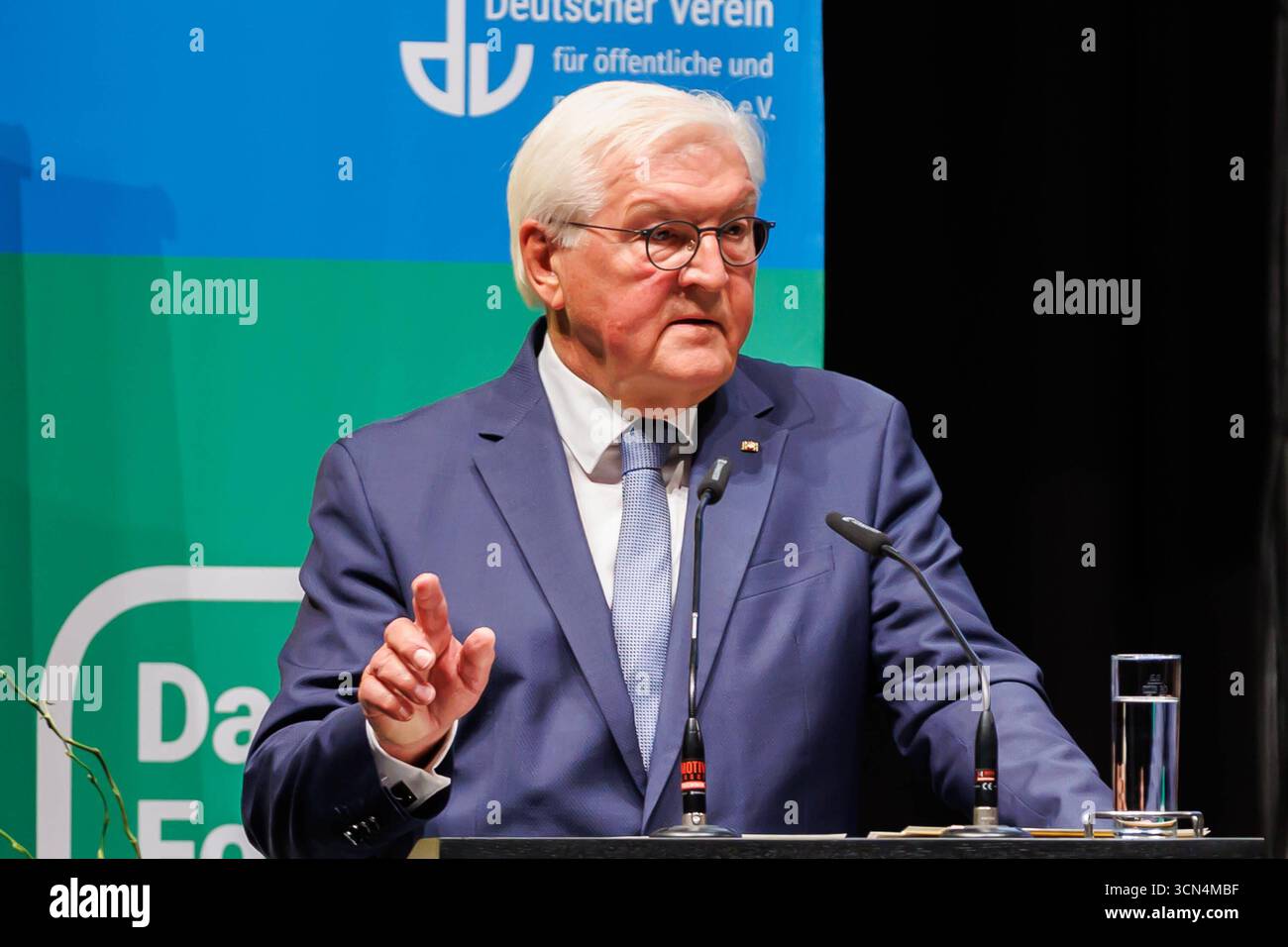 Bundespräsident Frank-Walter Steinmeier, 16.09.2025, Erfurt Deutschland ...