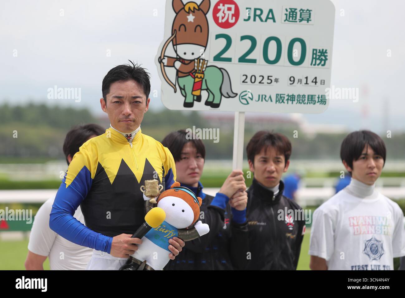 2025/09/14 HANSHIN 02R Yuga Kawada Jockey Hanshin Racecourse in Hyogo ...