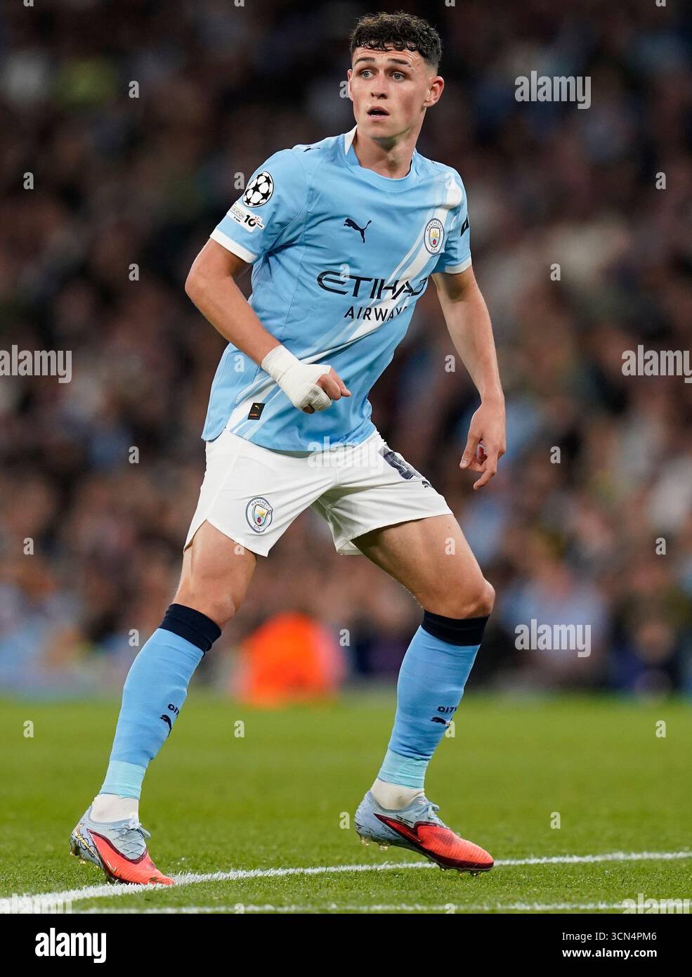 Manchester, England, 18th September 2025. Phil Foden of Manchester City ...
