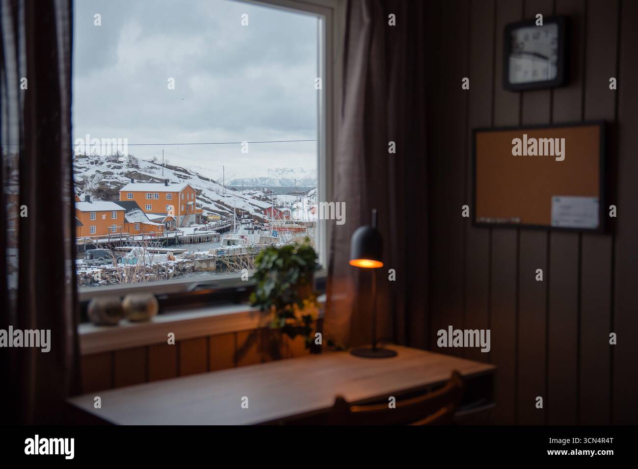 Cozy winter office desk hi-res stock photography and images - Alamy