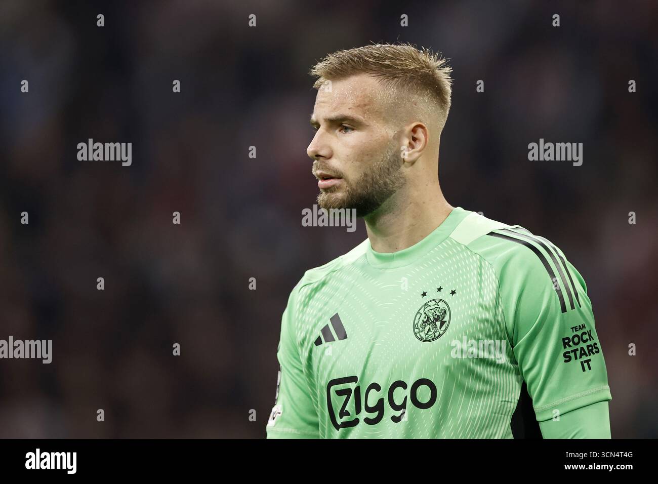 AMSTERDAM - Ajax goalkeeper Vitezslav Jaros during the UEFA Champions ...