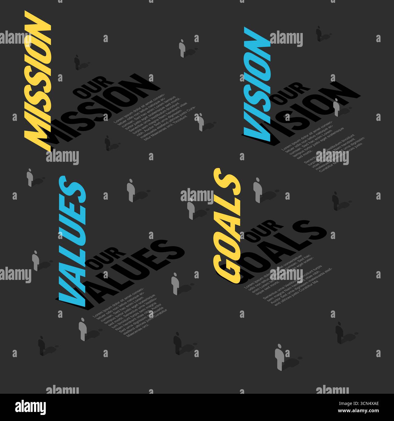 Planning plan guidance mission Stock Vector Images - Alamy