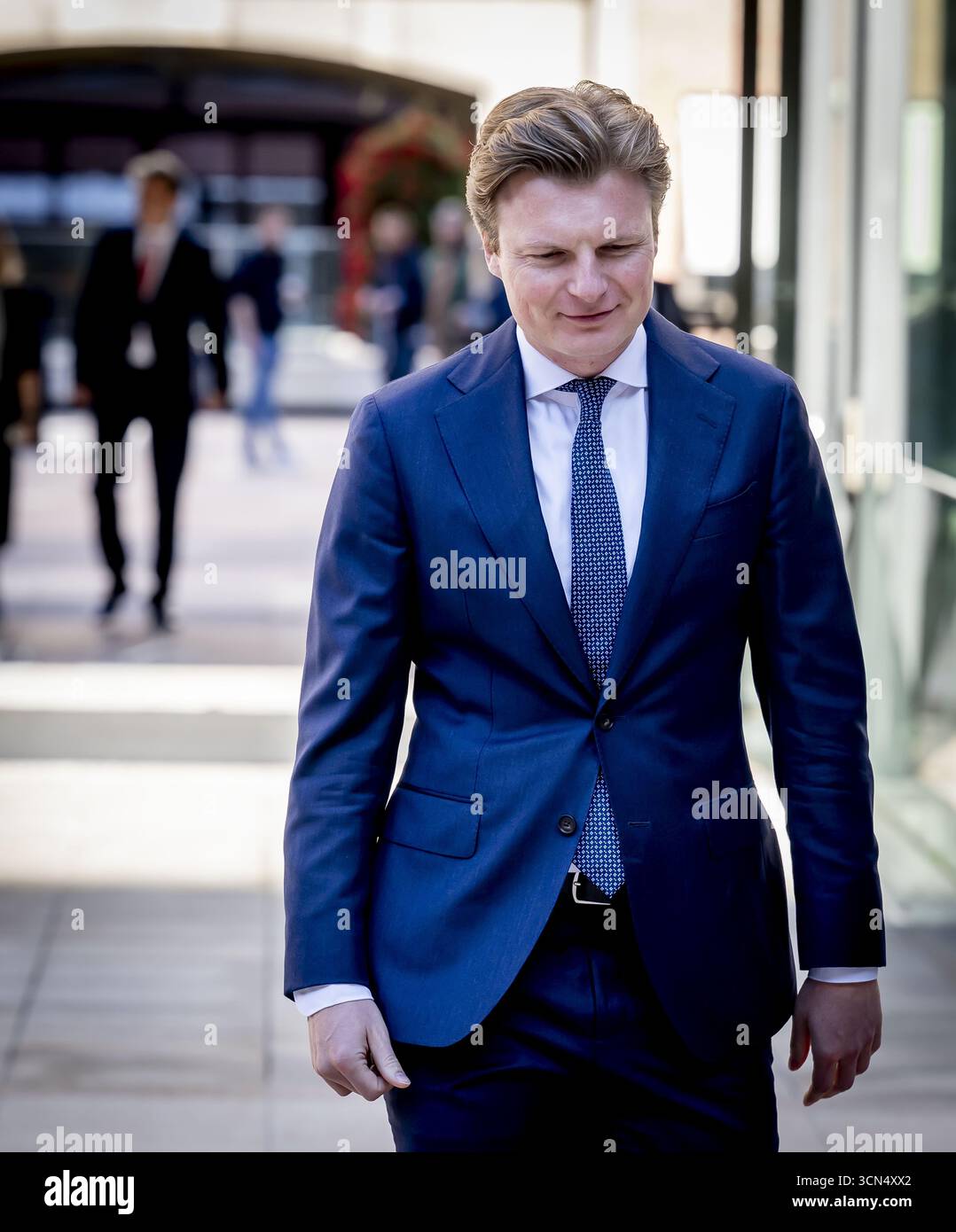 THE HAGUE - Outgoing Ruben Brekelsmans, Minister of Defence at the ...