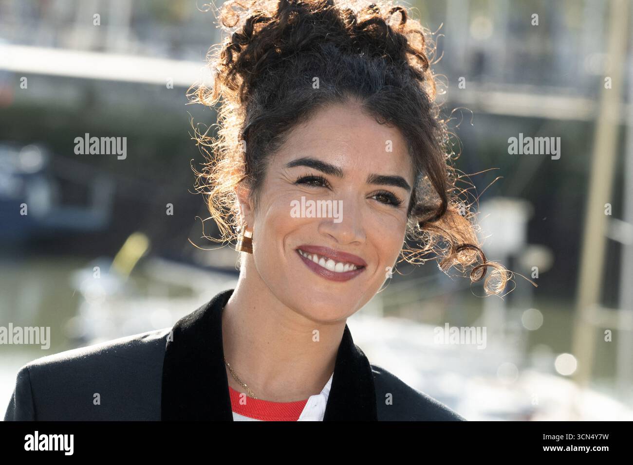 Sabrina Ouazani attends the Extra Lucide photocall the 27th La Rochelle ...