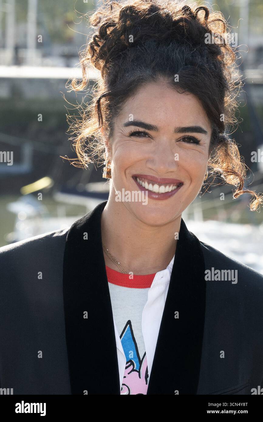 Sabrina Ouazani attends the Extra Lucide photocall the 27th La Rochelle ...