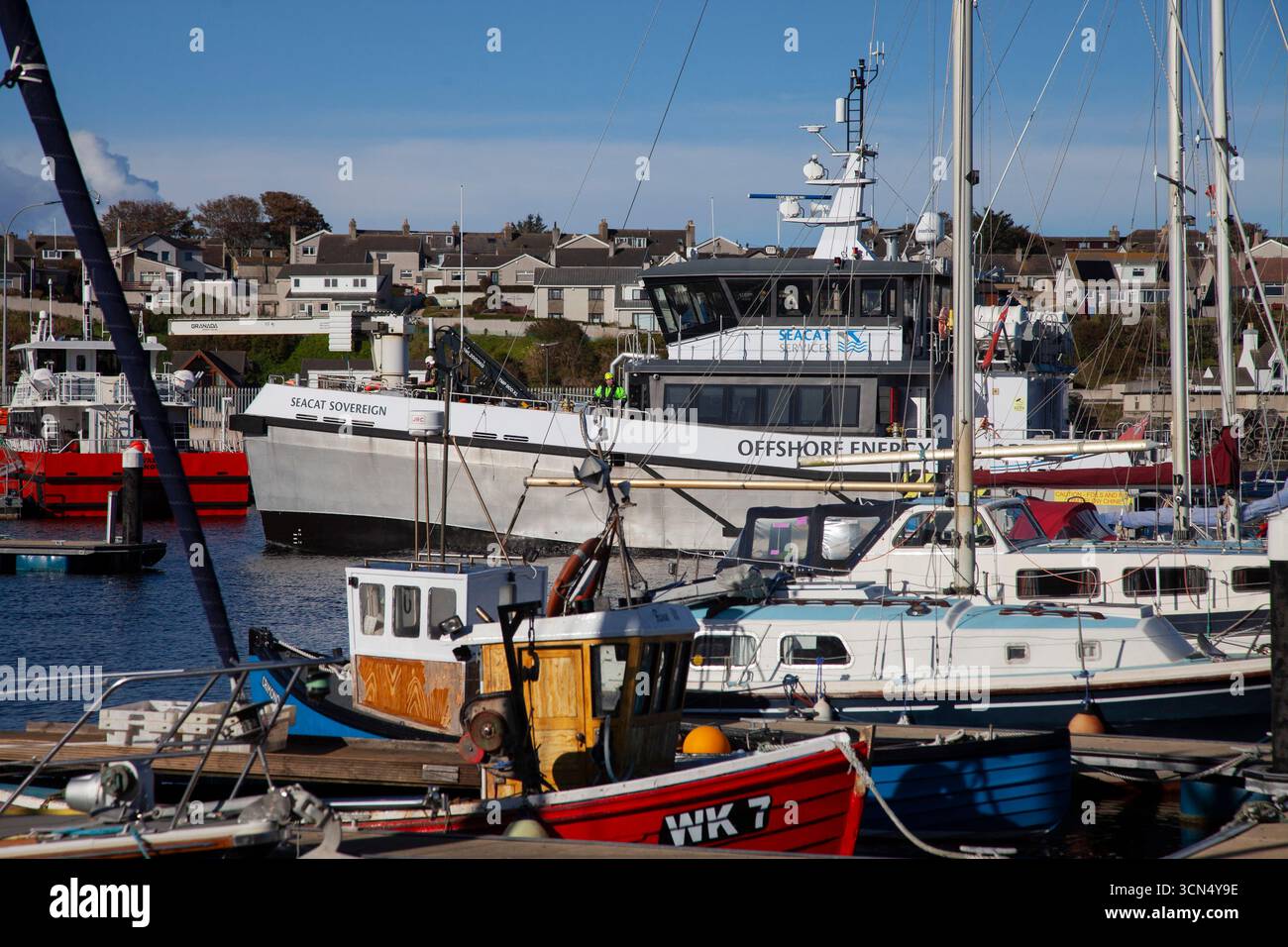 The Seacat Sovereign is an offshore support vessel designed for ...