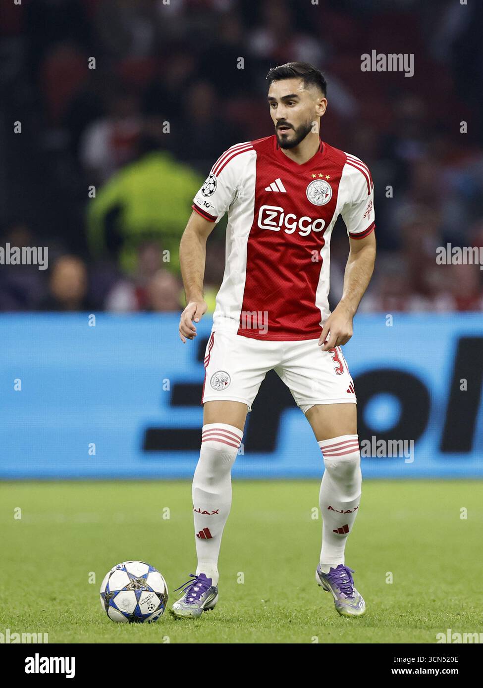 AMSTERDAM - Oliver Edvardsen of Ajax during the UEFA Champions League ...