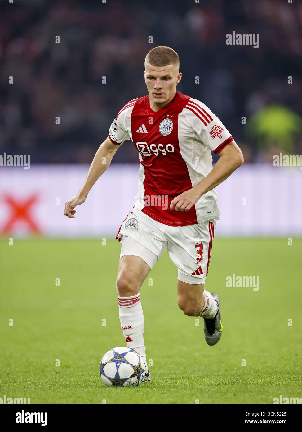 AMSTERDAM - Anton Gaaei of Ajax during the UEFA Champions League match ...
