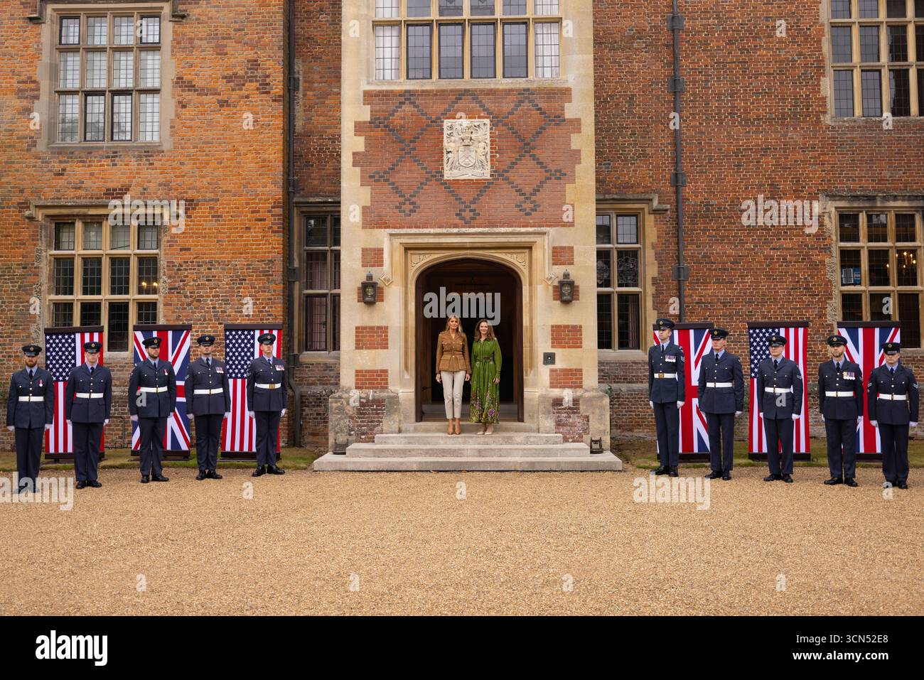 ELLESBOROUGH, ENGLAND, UK - 18 September 2025 - The wife of the British ...