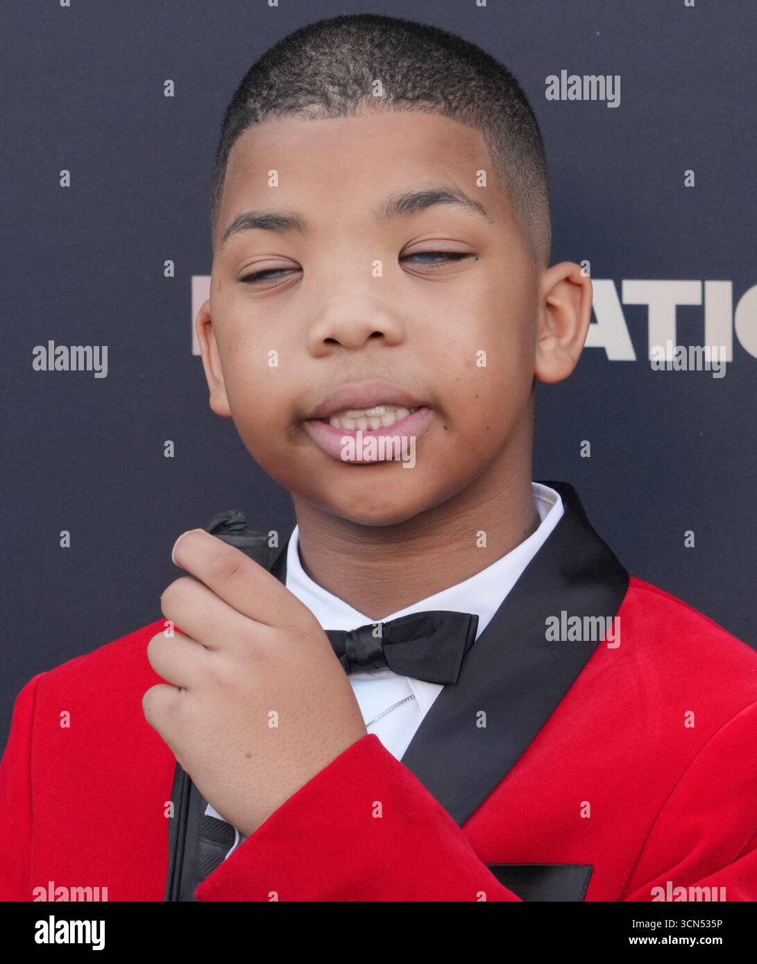 Grayson Roberts arrives at The 5th Annual Black Music Action Coalition ...