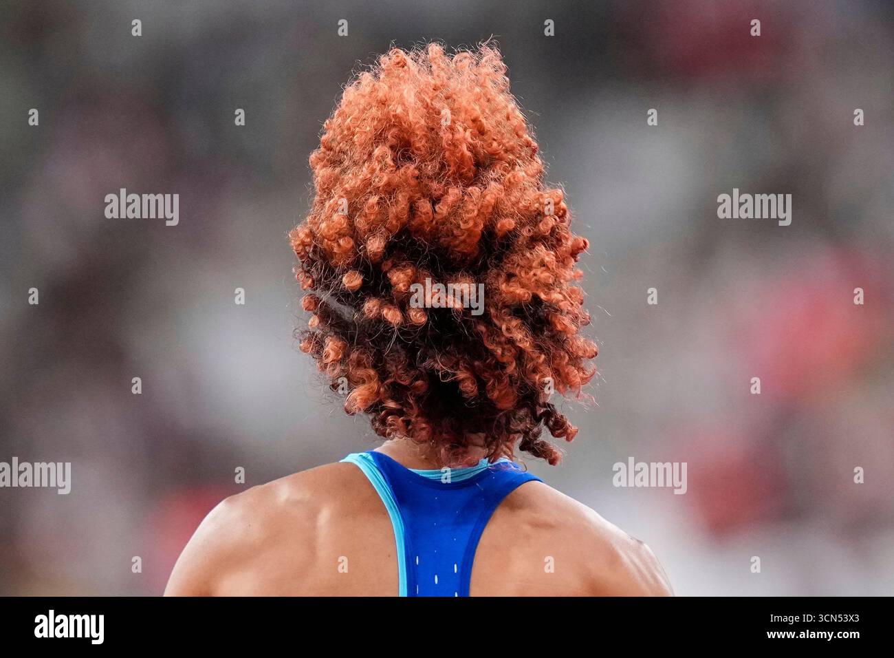 United States' Taliyah Brooks waits to compete in the women's ...