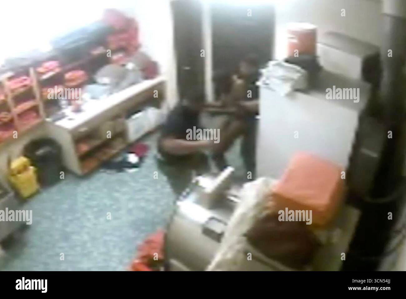 In this image from surveillance video provided by the Louisiana State ...