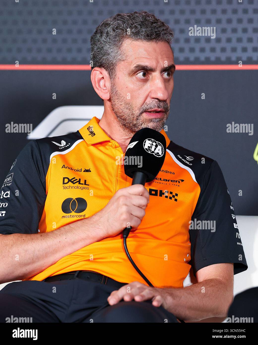 STELLA Andrea (ita), Team Principal of McLaren F1 Team, portrait press ...