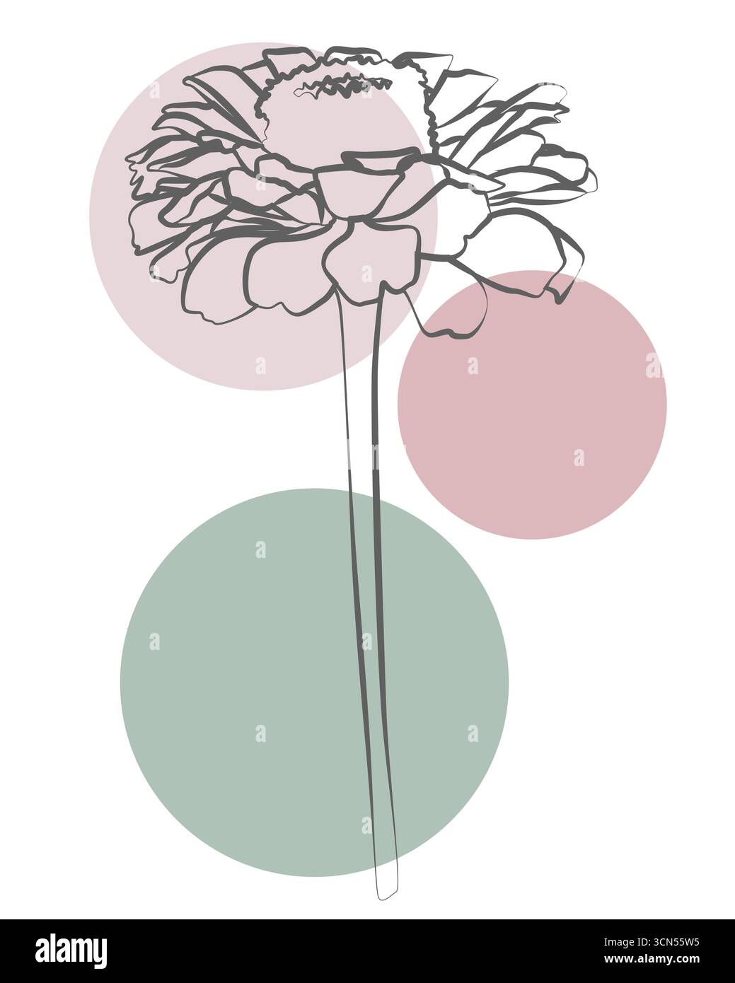 Simple flower shapes Cut Out Stock Images & Pictures - Alamy