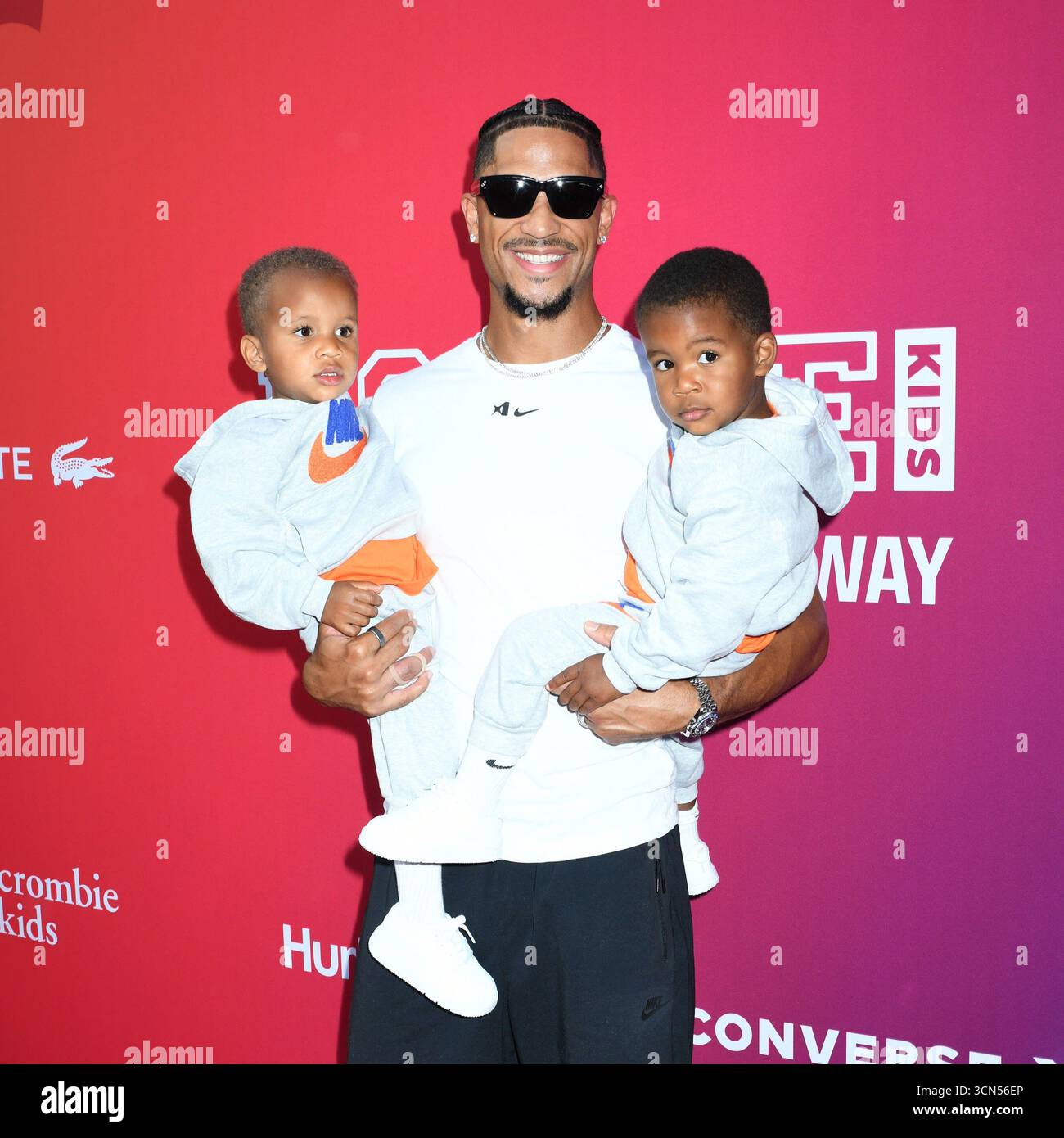 Haze Hart, Josh Hart, Hendrix Hart at arrivals for Macy s Rookie In The ...