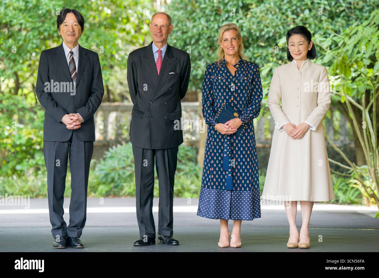 The Duke and Duchess of Edinburgh meet with Their Imperial Highnesses ...