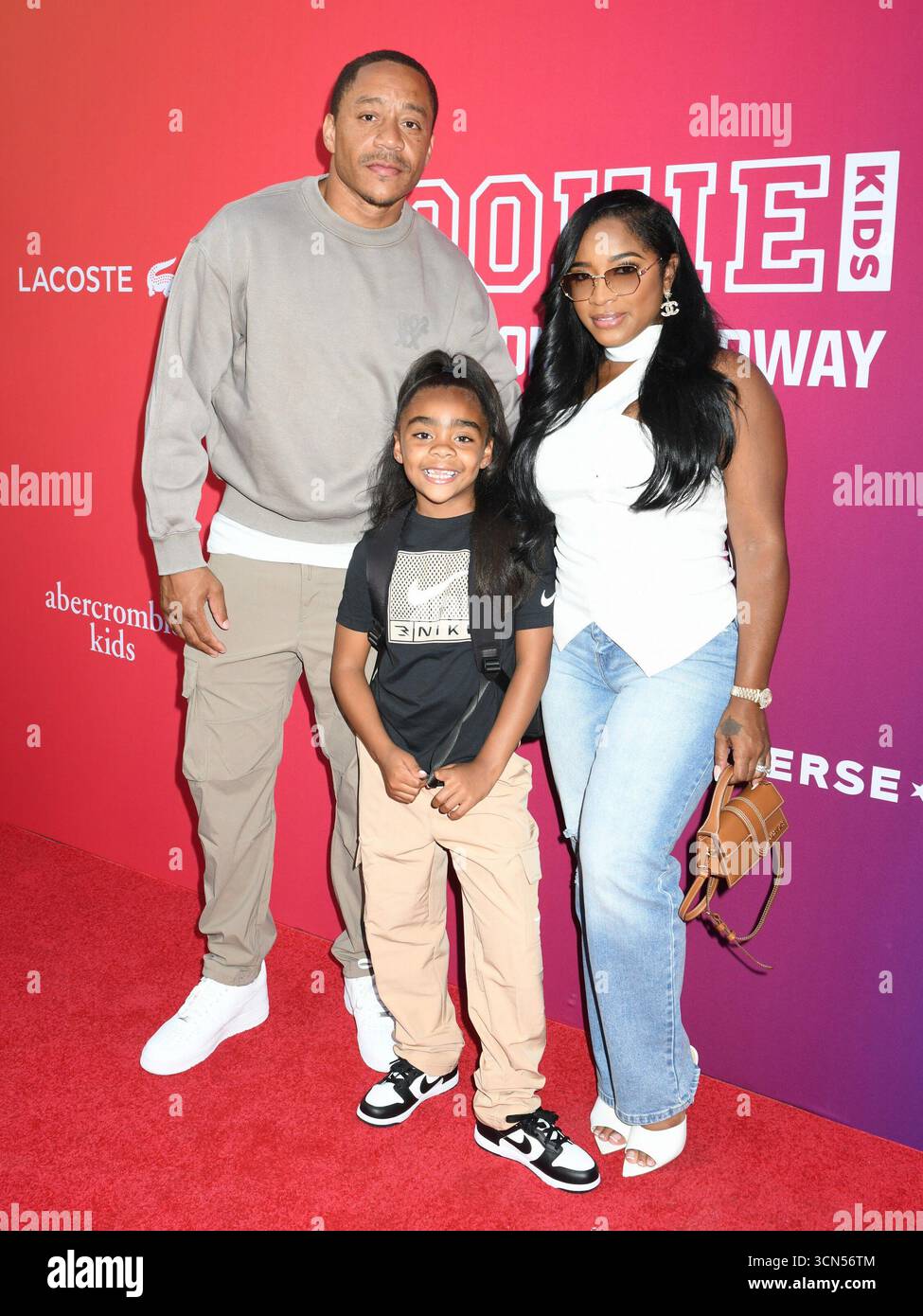 Robert Rushing, Reign Rushing, Toya Johnson at arrivals for Macy s ...