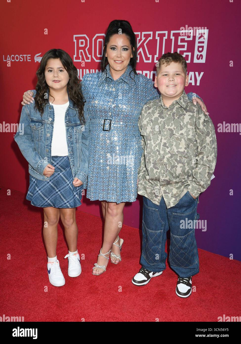Ensley Jolie Eason, Jenelle Evans, Kaiser Orion Griffith at arrivals ...