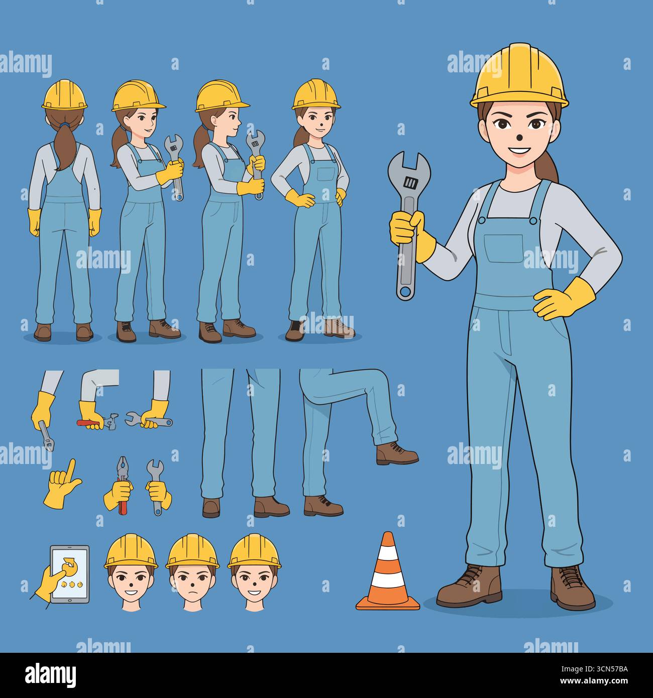 Industrial machinery parts Stock Vector Images - Alamy