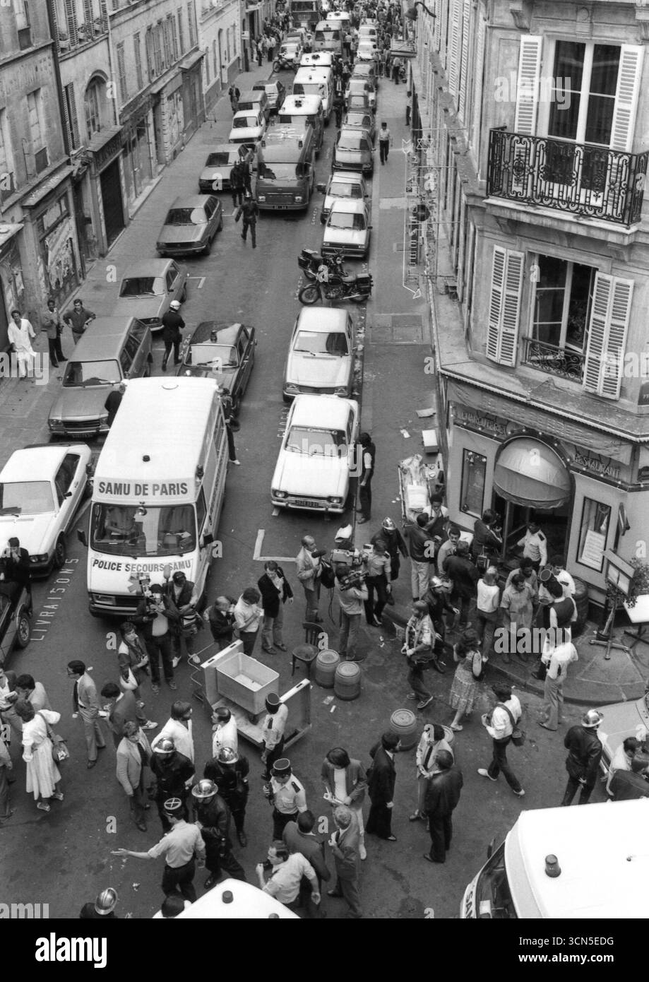 FILE - A general view of the scene of attack on the Jo Goldenberg ...