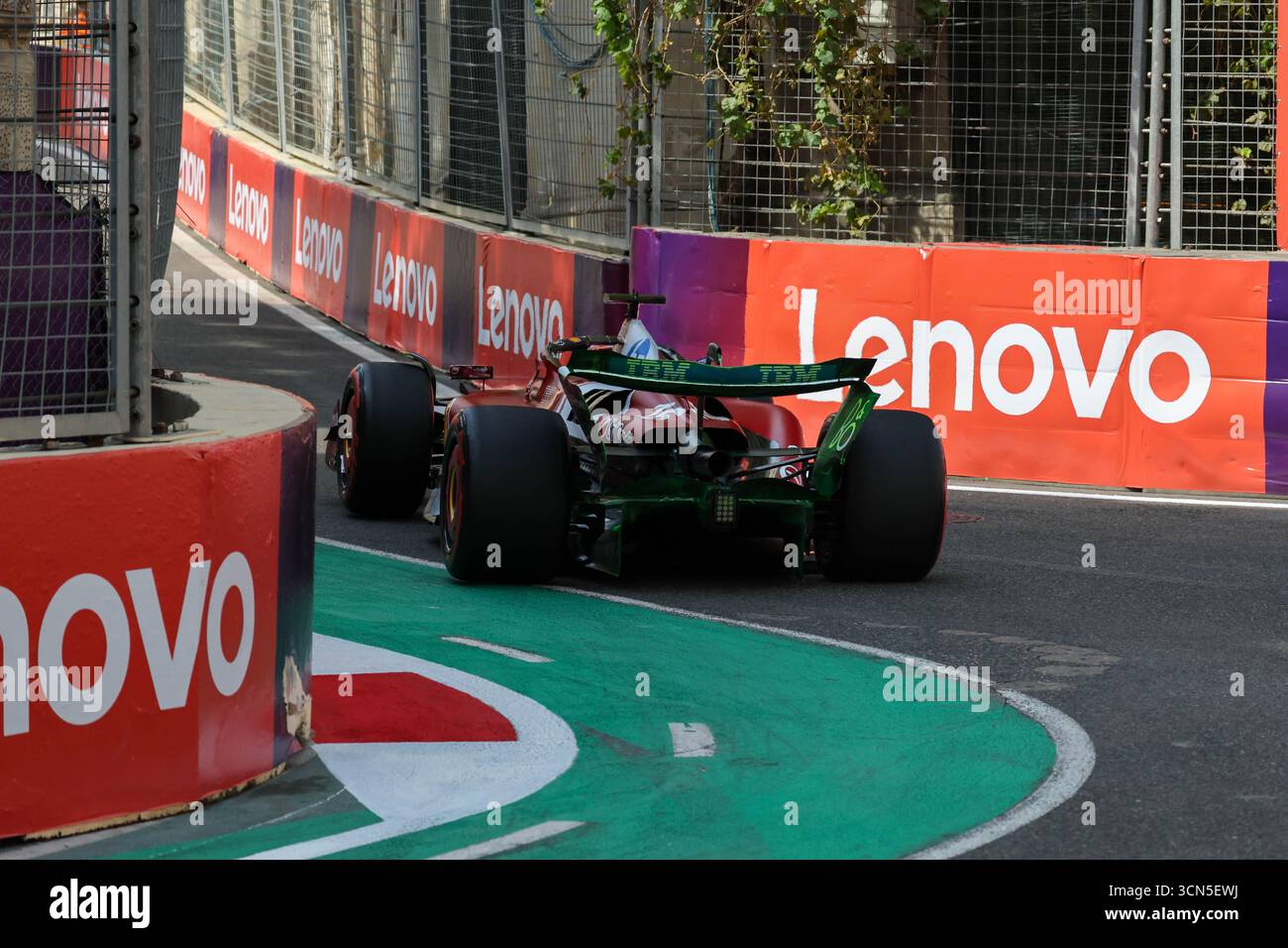 Azerbaijan GP F1 2025 on September 19 2025 at Baku, Azerbaijan - Formula 1 Charles Leclerc ...