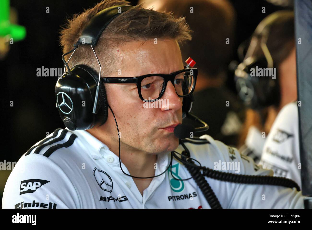 Peter Bonnington (GBR) Mercedes AMG F1 Race Engineer. 19.09.2025 ...