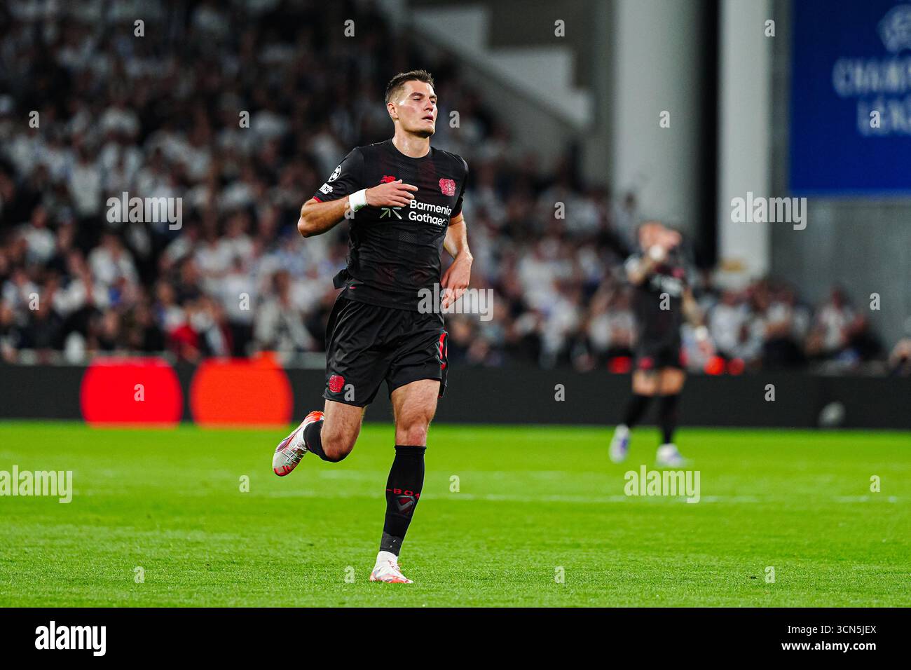 Patrik Schick (Bayer 04 Leverkusen, #14) DEN, FC Kopenhagen vs. Bayer 04 Leverkusen, Fussball ...