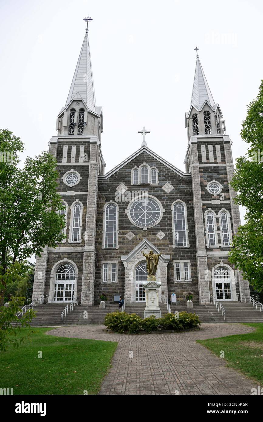 St. Jean Baptiste Church in Baie-Saint-Paul on September 6, 2025 in ...