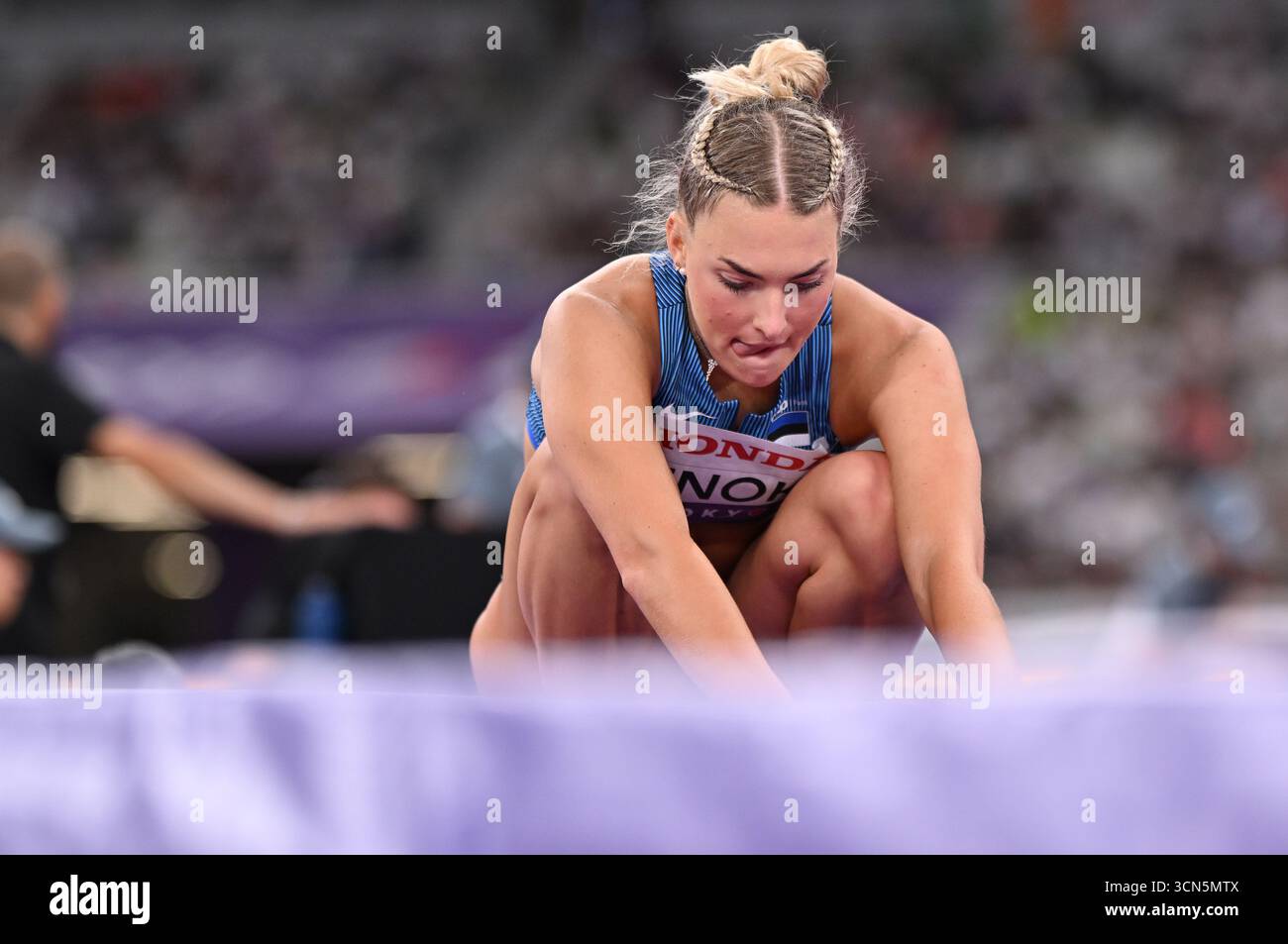 (250919) -- TOKYO, Sept. 19, 2025 (Xinhua) -- Pippi Lotta Enok of ...